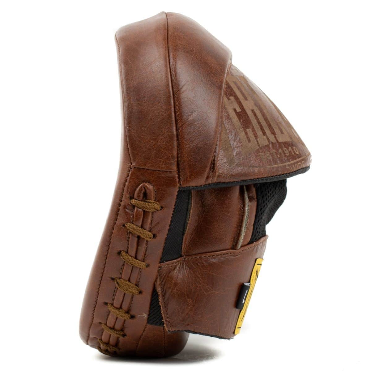 לפות פדים מקצועיים עור אמיתי שחור/לבן Everlast 1910 Focus