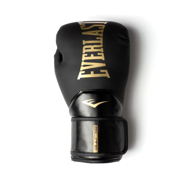 כפפות איגרוף מקצועיות דגם Everlast Elite 2 Boxing Gloves, Black/gold